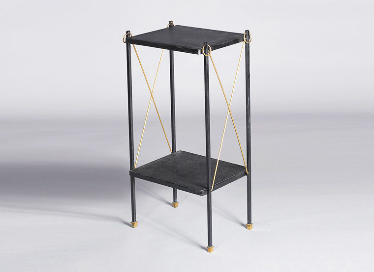 ADNET METAL SIDE TABLE - VOSGES INC