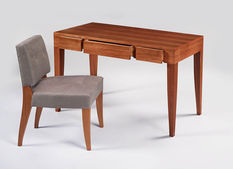 PAUL DUPRE LAFON STYLE DESK TEAK - VOSGES INC