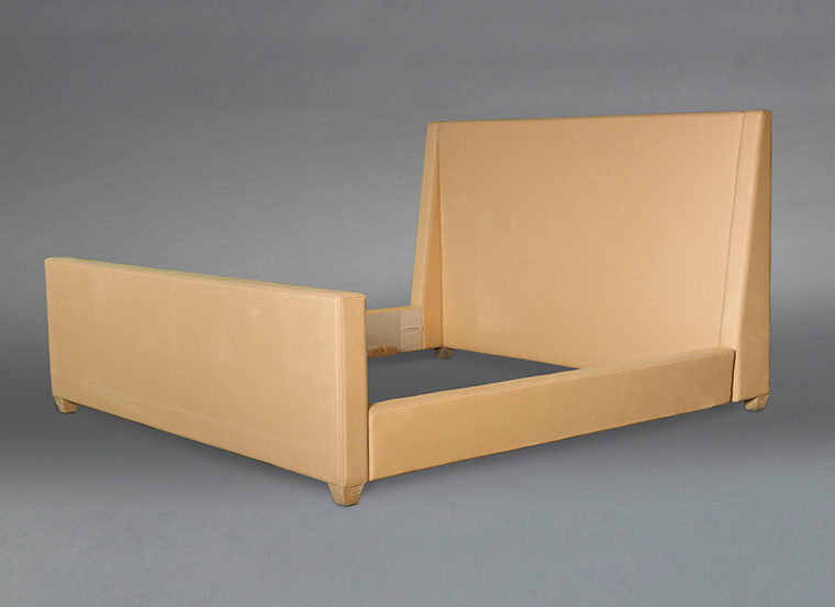 CONTEMPORARY WING BED SUEDE - VOSGES INC